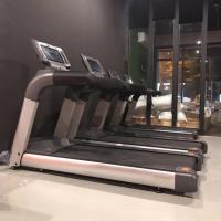 China 5hp Heavy Duty Treadmill Normal Screen Keypad 0-20% PU handrail for sale