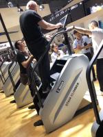 China Stationary Gym Fitness Stair Climber Machine 30 Degrees Slope Type for sale