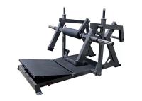 China 300kg Hammer Strength Gym Equipment , Silver Black Plate Loaded Machine for sale