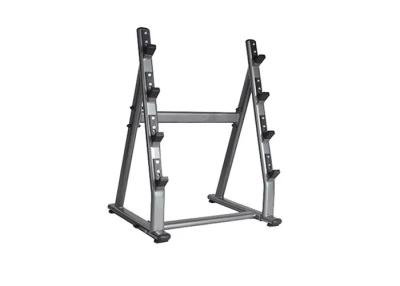 China 4 Pairs Weight Bench Rack Barbell Holder Three Layers Electrostatic Spraying for sale