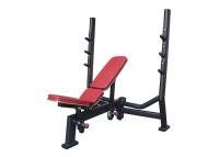 China Commercial Weight Bench Rack Flat Incline Weight Bench Press for sale