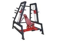 China Steel Power Smith Machine Dual System Upper Gym Shouder Bench Press Equipment for sale