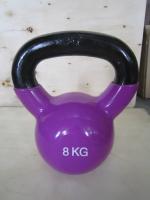 China Cross Trainer Colorful Rubber Kettlebell For Commercial Gym for sale