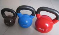 China Cross Trainer Colorful Rubber Kettlebell For Commercial Gym for sale