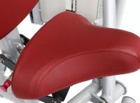 China Heavy Duty Abdominal Crunch Machine Red Black Cushions for sale