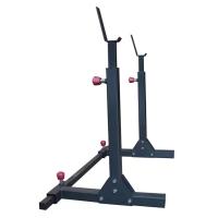 China Weightlifting Fitness HS Gym Equipment Power Half Adjustable Squat Rack for sale