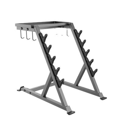 China Commercial Gym Fitness Equipment 5/10 Pairs Custom Barbell Rack Weight Plate Tree for sale