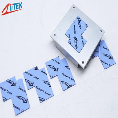 China RoHS 2.0mmT 3.2W/M-K Silicon Thermal Pad For High Speed Mass Storage Drives for sale