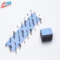 China Blue Heat Sink Pad 1.2W/M-K Hardness 12±5 Shore 00 For Micro Heat Pipe for sale