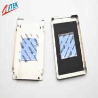 China 94 V0 1.5W/MK Heat Sink Thermal Pad Sticky Insulation Blue CPU Laptop Cooling for sale