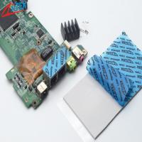 China AI Processors AI Servers 4.0mmt Silicone Thermal Pad Super Soft And Highly Compliant Thermal Gap filler Pad For Led Controller for sale
