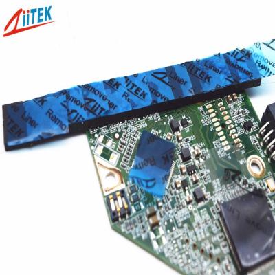 China 3.5mmT Silicone Thermal Pad Dielectric Breakdown Voltage >5500 Vac For Automotive Electronics for sale