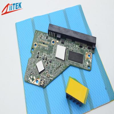 China Dielectric Constant 5.0 Mhz Silicone Thermal Pad For Led Panellight for sale