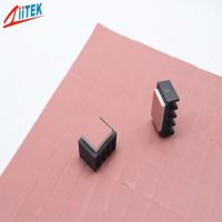 China 2.0W/mK Pink / White Electrically Isolating Silicone Pads for LED TV for sale