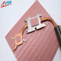 China 5.0 MHz Soft And Compressible For Low Stress Applications Silicone Pads For LED Lit Lamps for sale