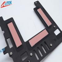 China Specific Gravity 2.8 g/cm^3 Good Thermal Conductive Heat Sink Pad for Routers for sale