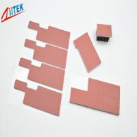 China Pink/White Good Thermal Conductive Thermal Pad for Audio and Video Components for sale