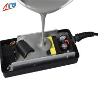 China White 1.2W/mK Thermal Conductive Potting Compound - Two-Component Silicone for Electronics with 30min Work Time for sale