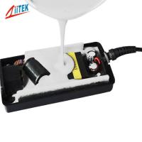 China TIS 680-28AB White Thermal Conductive Potting Compound 2.8W/m-K for LED and Power Drive Applications for sale
