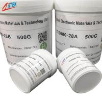 China TIS 680-28AB White Thermal Conductive Potting Compound 2.8W/m-K for LED and Power Drive Applications for sale
