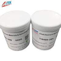 China 3.5W/mK Two-Part Silicone Potting Compound with UL 94 V-0 Fire Resistance for LED Lighting and Electronics for sale