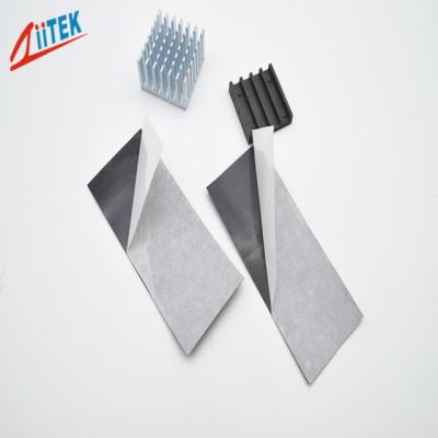 China Ultra Thin Graphite Sheet 0.012-0.040mm with 1700W/mK Thermal Conductivity for Electronics Cooling for sale
