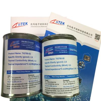 China TIG™780-50 Thermal Conductive Silicone Grease 1kg with 5.0W/mK Conductivity and -45~200℃ Temperature Range for sale