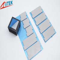 China Gray 1.5W/mK Silicone-Free Thermal Pad ROHS Compliant 0.5-5.0mm Thickness for Mass Storage Devices for sale