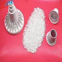China TCP TM200-18-06A White Thermally Conductive Plastic 1.8W/mK LED Housing Material 30% Lighter Than Aluminum for sale