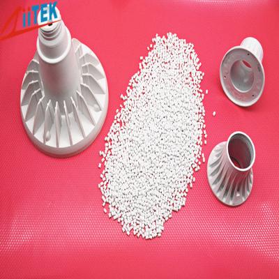 China TCP TM200-18-06A White Thermally Conductive Plastic 1.8W/mK LED Housing Material 30% Lighter Than Aluminum for sale