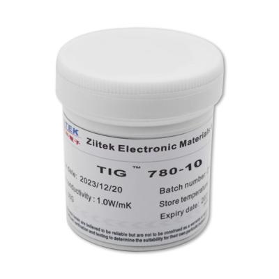 China TIG780-10 Thermal Grease Compound - 1.0 W/mK Conductivity, 0.15 ℃-in²/W Resistance for CPU/GPU Cooling for sale