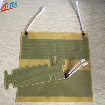 China Kheat ES-Epoxy Heating Plate Film Element 0.6-2.5mm Thickness 3.7V-380V AC/DC for sale