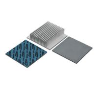 China 1.5mm Silicone Thermal Conductive Pad Heat Conductivity Interface Materials For Cooling LED CPU GPU Laptop for sale