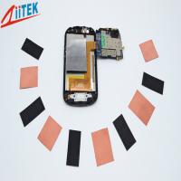 China Customized 2.5W High Temperature Thermal Graphite Pad With Adhesive For Heat Sinks for sale