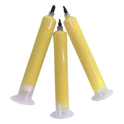 China TIF020-19 Yellow Thermally Conductive Gel - 2.0 W/mK Thermal Conductivity, V-0 Flame Rating for LED & Electronic Cooling for sale