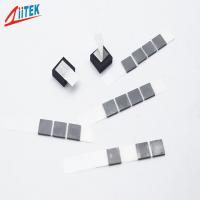 China Gray Thermal Conductive Silicon Pad1.5W 0.5~5.0mm Thick heat sink Thermal Gap Filler Pad For Car Battery for sale