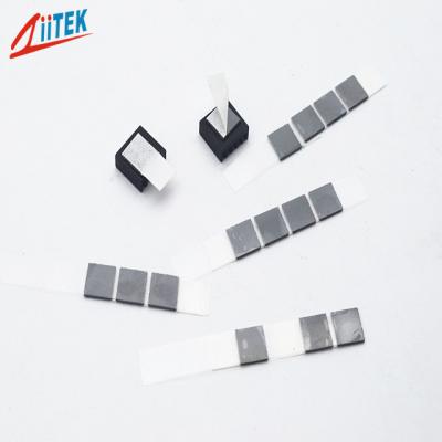 China Gray Thermal Conductive Silicon Pad1.5W 0.5~5.0mm Thick heat sink Thermal Gap Filler Pad For Car Battery for sale