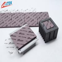 China Good Insulation Performance 6W/MK Thermal Conductivity Thermal Pad For AI Processors for sale