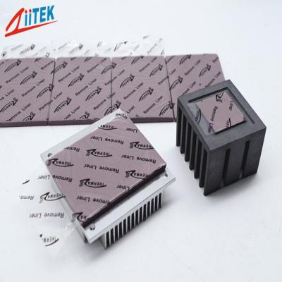 China Good Insulation Performance 6W/MK Thermal Conductivity Thermal Pad For AI Processors for sale