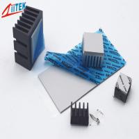 China Good Insulation Performance 7.5W Heat Transfer Thermal Silicone Gel Pads For AI Servers AI Processors for sale