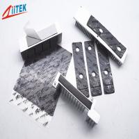 China 2W Customized Thermal Pad Thermal Gap Filler Insulation Sheet Silicone Pad For LED CPU GPU MOS Thickness 0.5mmT for sale