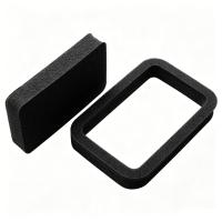 China Z-Foam800-1030SC High Temperature Resistant Silicone Foam Sheet 0.35 g/cm³ Density 65 kPa Compression for sale