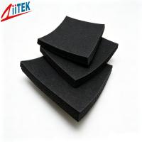 China Z-Foam800-1030SC High Temperature Resistant Silicone Foam Sheet 0.35 g/cm³ Density 65 kPa Compression for sale