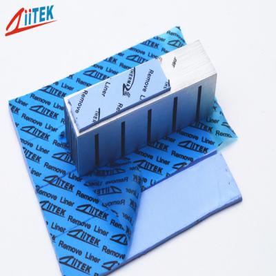 China Blue Heat Sink Thermal Pad 0.5-5.0mmT For 5G Artificial Intelligence for sale