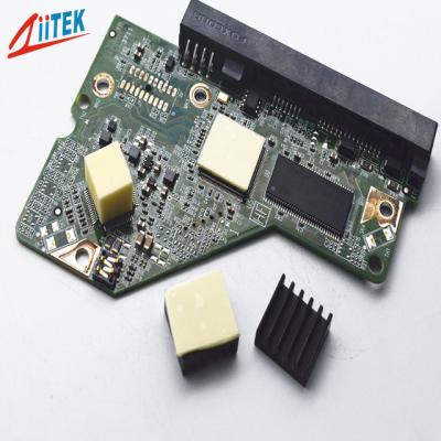 China CPU Thermal Pad Silicone Based Thermal Interface Material With Flame Retardant And 2.9 Grams Per Cubic Centimeter Density for sale