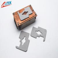 China New Type  UL Recognized  94 V0 1.25W/MK Silicon Thermal Pad 0.25-5.0mmT High Durability For Electronics Industry for sale