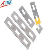 China TIR9110-A Series Gray Thermal Absorbing Material 40-60 Shore A Hardness 0.05-1.0mm Thickness for EMI/EMS Solutions for sale