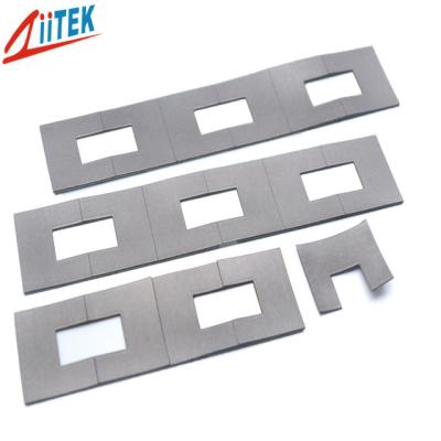 China TIR9110-A Series Gray Thermal Absorbing Material 40-60 Shore A Hardness 0.05-1.0mm Thickness for EMI/EMS Solutions for sale