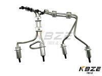 China C-A-T C2.6 418-1055 , KUBOTA V2607 1J700-53710 Excavator Engine Parts Fuel Lines Assy for sale