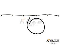 China MITSUBISHI D06FR 32R61-02100 FUEL LEAK OFF TUBE FOR SANY EXCAVATOR SY246 SY265 for sale